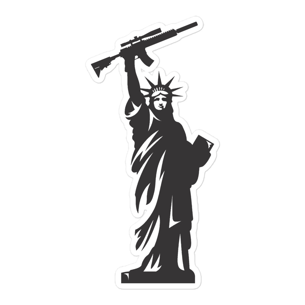 Statue Of Liberty With Rifle